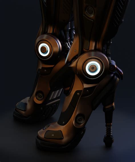 Denis Kundo Futuristic Robot Heels