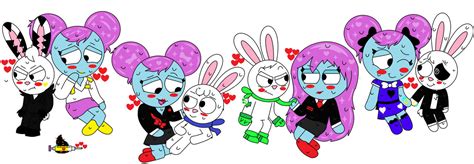 Hot Love Hug Pibby X Bunbun Canon By Yamil2030 On Deviantart