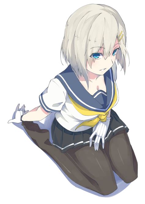 Hamakaze Kantai Collection Drawn By Hitsuki Aki Forked Road Danbooru