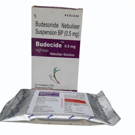 Budesonide Nebuliser Suspension Bp 0 5 Mg At ₹ 528 Piece In Indore