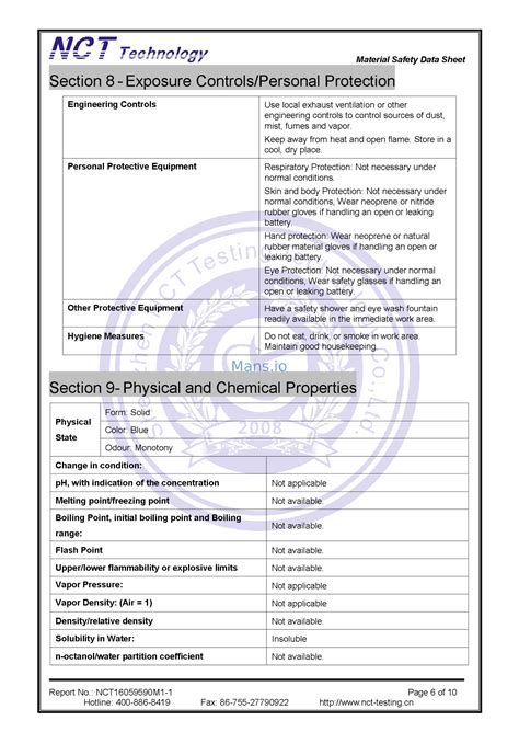 Lenrue A11 [6 10] Engineering Controls