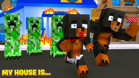 Minecraft My House Is Full Of Exploding Creepers Youtube