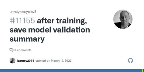 After Training Save Model Validation Summary · Issue 11155
