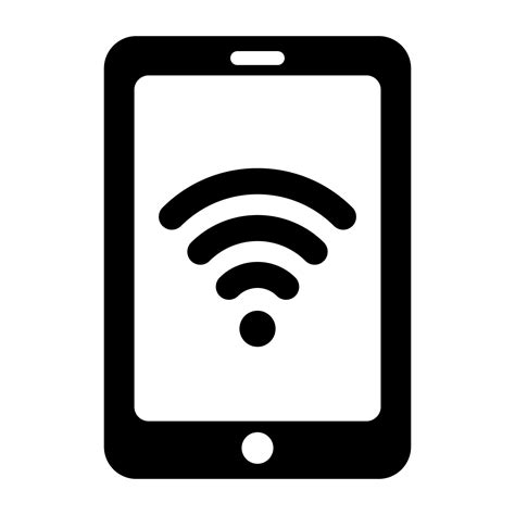 Modern Design Icon Of Mobile Wifi Vector Art At Vecteezy