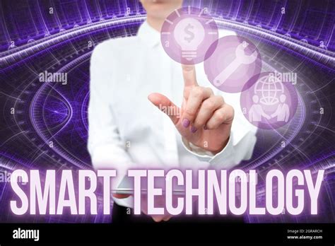 Conceptual Caption Smart Technology Business Concept Used To Protect And Prevent Errors In Hard