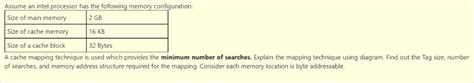 solved use associative mapping direct mapping and 3 way