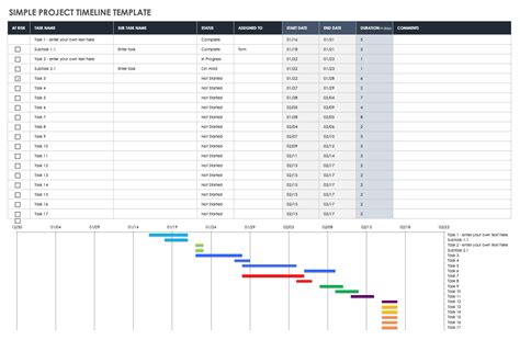 Free Timeline Printable Worksheets For Excel Worksheets Hq