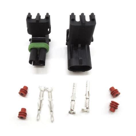 Buy Weather Pack Delphi 2 Pin Sealed Waterproof Electrical Wire