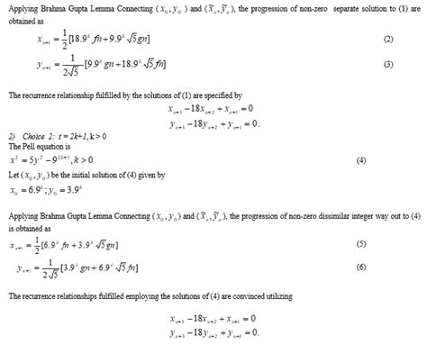 An Integral Solution Of Negative Pell Equation