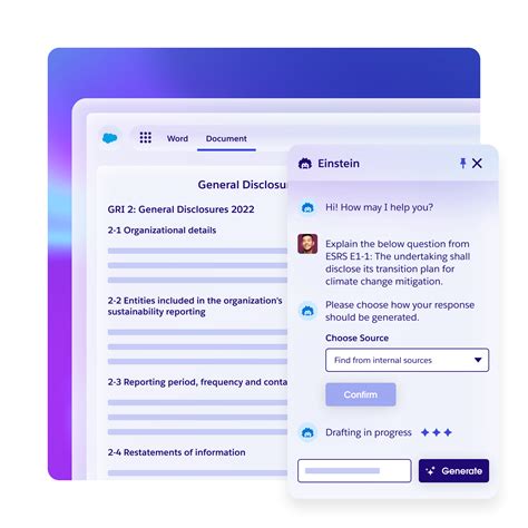 Esg Report Generation Salesforce
