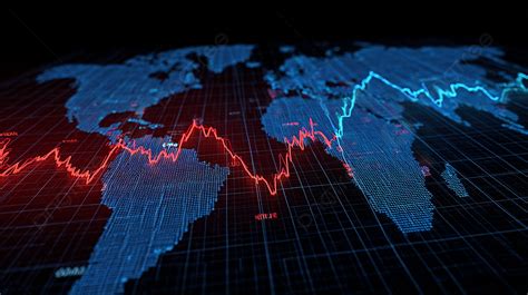 Financial Data Analytics Graph Background Report Market Infographics