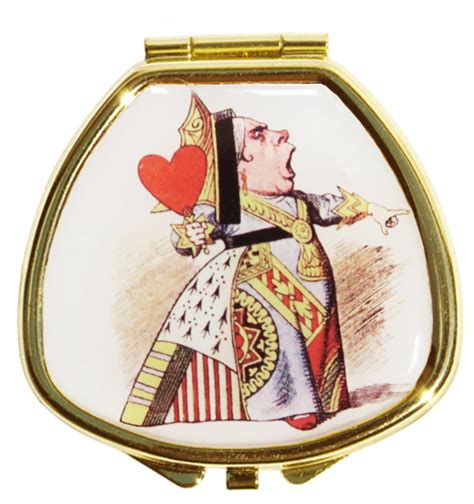 Andrea Garland Alice In Wonderland Queen Of Hearts Lip Balm Compac