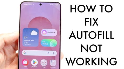 How To Fix Autofill Not Working On Android 2025 Youtube
