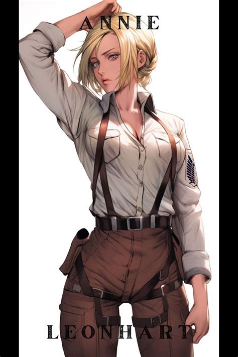 Annie Leonhart ~ Female Titan From Attack On Titan Attack On Titan