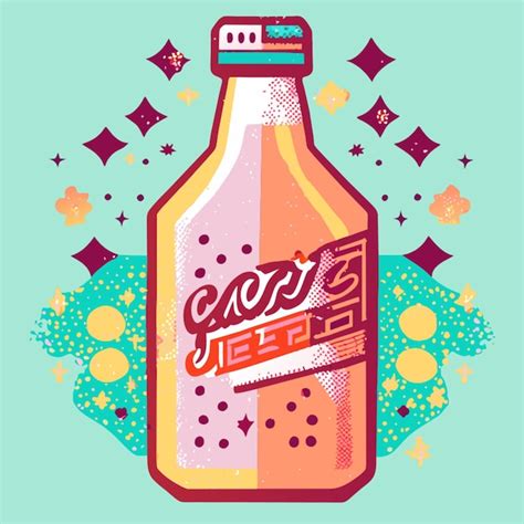 Premium Vector Bottle Of Coke Vector Illustration