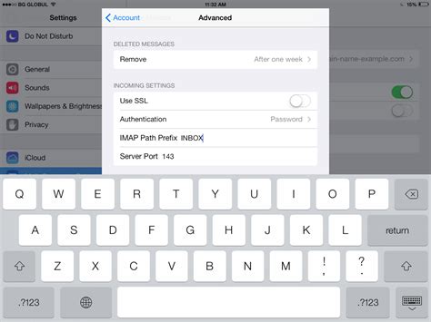 Apple Ipad With Ios 7 Imap Online Manual Icdsoft