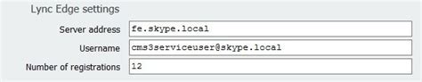 Configure Cisco Meeting Server And Skype For Business Cisco