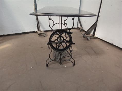 Table Antique Treadle Sewing Machine Base Construction Junction