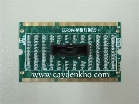 test khe ram ddr3 laptop