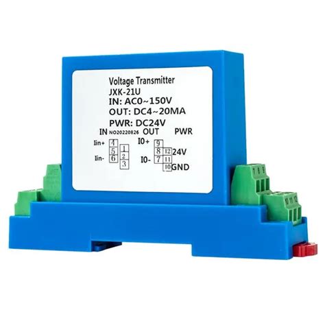 Current Transmitter 0 1a 0 5a To 4 20ma Dc Ac Voltage Transducer 0 100v 0 300v To 4 20ma Rs485