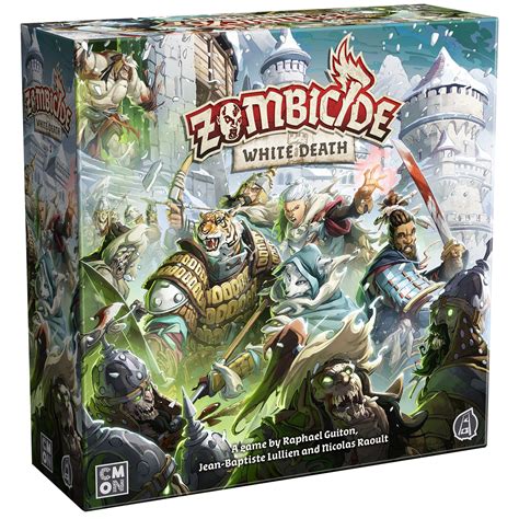 Cmon Zombicide White Death Board Game Ages 14 1 6 Players 60 Minutes Playing Time