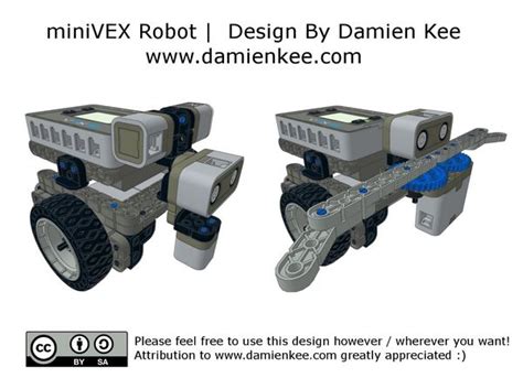 Minivex Vex Iq Classroom Robot Design Damien Kee
