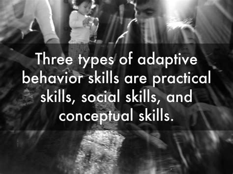 Measures Of Intelligence And Adaptive Behavior By