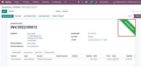 Odoo Sales Order Quotation Templates