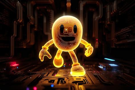 Premium Ai Image Pacman In Ai Generated Art Arcade Classic Timeless
