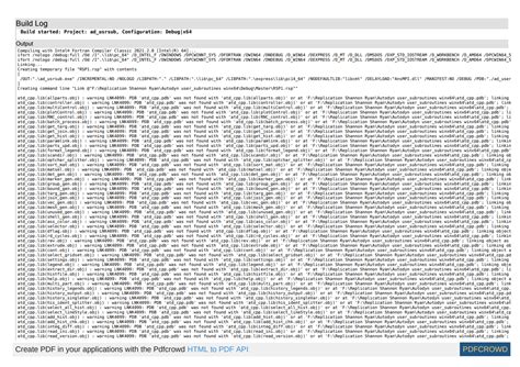 Linking Intel Fortran With Microsoft Visual Studio And Ansys Autodyn Stack Overflow