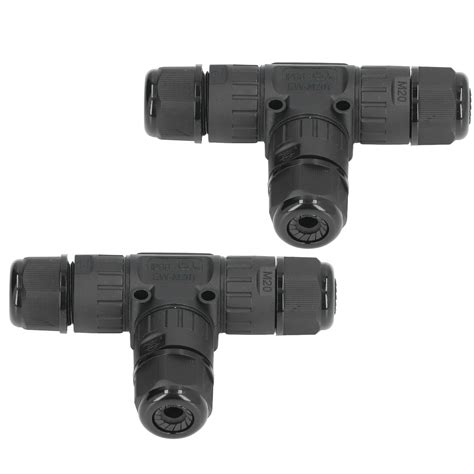 Conector De Caja De Conexiones De 3 Pines Y 3 Cables Conector Confiable Y Fácil De Instalar