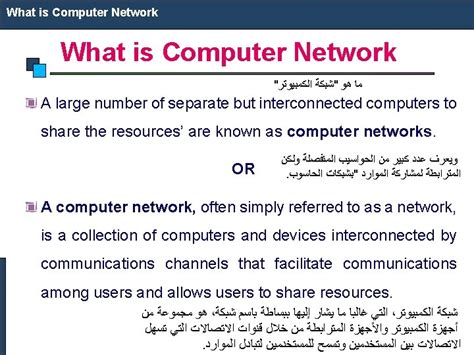 Introduction Computer Networks Lecture Objectives Of Todays Lecture