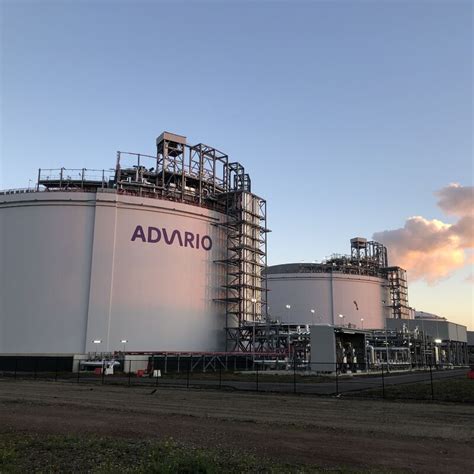 We Are Proud To Announce That Advario Gas Terminal In Antwerp Has