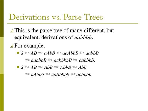 Ppt Parse Trees Powerpoint Presentation Free Download Id9282016