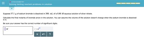 Solved Stoichiometry Solving Limiting Reactant Problems In