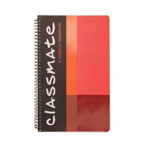 Environmental Friendly Easy To Write Spiral Bound Single Line Classmate Notebook Paper