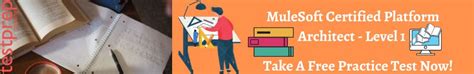 How To Prepare For The Mulesoft Certified Platform Architect Level 1 Exam