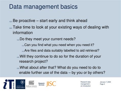 Ppt Introduction To Research Data Management Basics Tools And Best
