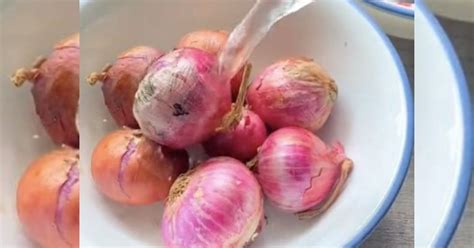 Teknik Paling Pantas Kupas Bawang Merah Yang Ramai Tak Tahu Mudahnya