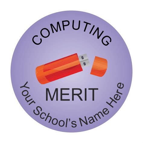 Computing Classic Reward Stickers School Stickers