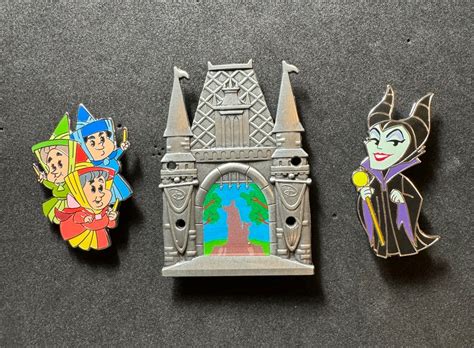 Maleficent And Fairies Build A Pin Set At Disney Parks Disney Pins Blog