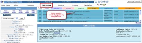 FBA Order Fulfillment Process