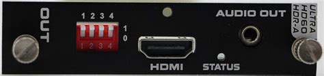 RGBlink FLEX MINI Series Single K HDMI Output Module Direct Vicomm