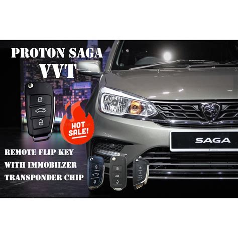 New Design 2024 Flip Key Remote Proton Saga Vvt New Saga Shopee Philippines