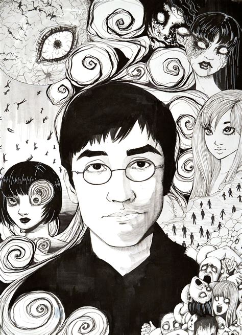 Uzumaki Fanart Junji Ito Junji Ito Official Art Junji Ito Uzumaki