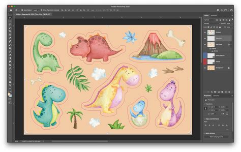 How To Easily Create Sticker Sheets In Adobe Photoshop