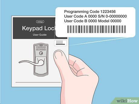 Schlage Keypad Locks Programming