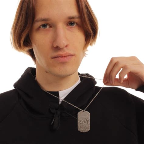 Подвеска Token Rap нержавеющая сталь — купить с доставкой и живьем в Универмаге Хлебный