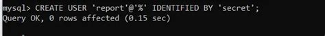 how to create read only user in mysql delft stack