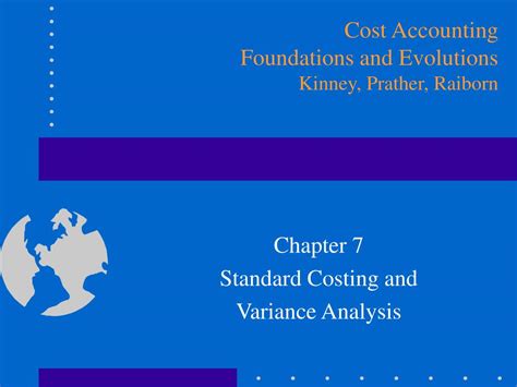 PPT Chapter Standard Costing And Variance Analysis PowerPoint Presentation ID
